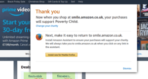 Amazon Smile & Poverty Child - how to set it up and help street children